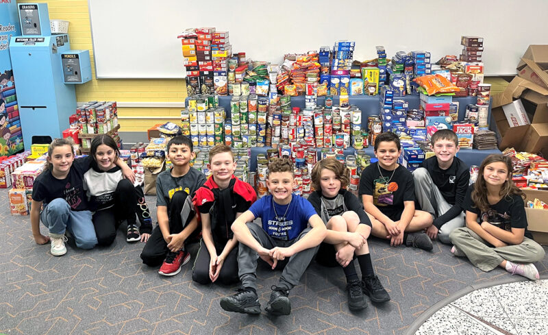 Hills pupils donate to food drive | News, Sports, Jobs - The Herald Star